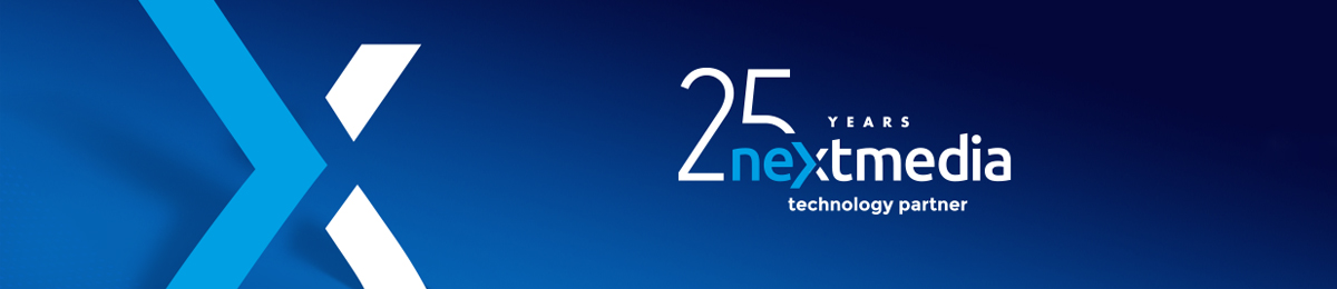 Nextmedia: nuova immagine per i 25 anni
